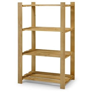 4 Shelf Slatted Storage Unit | Furniture Dash - Bed Bath & Beyond ...