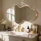 Irregular Wall Mirror Decorative Asymmetrical Wall Mirror - Bed Bath ...