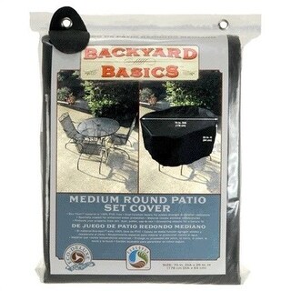 Mr Bar B Q - 07208Bb - 70" Round Patio Cover Black - Bed Bath & Beyond ...