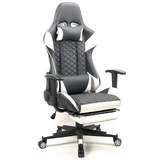 Executive Gaming Chair Racing Computer Chair with Footrest 9178B - Bed ...