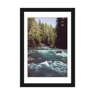 iCanvas "Pacific Northwest River Turquoise Blue" by Nature Magick PFA ...