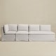 KINWELL Performance Fabric Down Fill Slipcover Dining Banquette - Bed ...