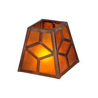 5"Sq Diamond Craftsman Shade - Bed Bath & Beyond - 31285366