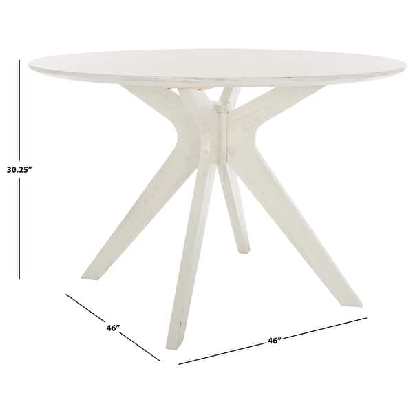 SAFAVIEH Couture Carolee 46-inch Round Dining Table - 46 IN W x 46 IN D ...