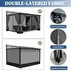 Wall Mounted Gazebo, Outdoor PC Board Roof Canopy Pergola Awnings with ...