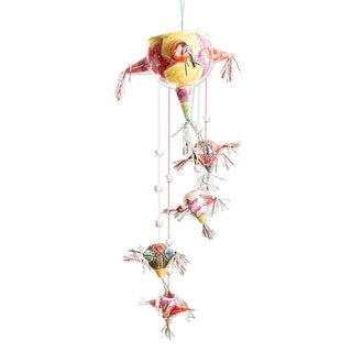 Novica Handmade Piñata Cascade Ceramic Wind Chime - Bed Bath & Beyond ...
