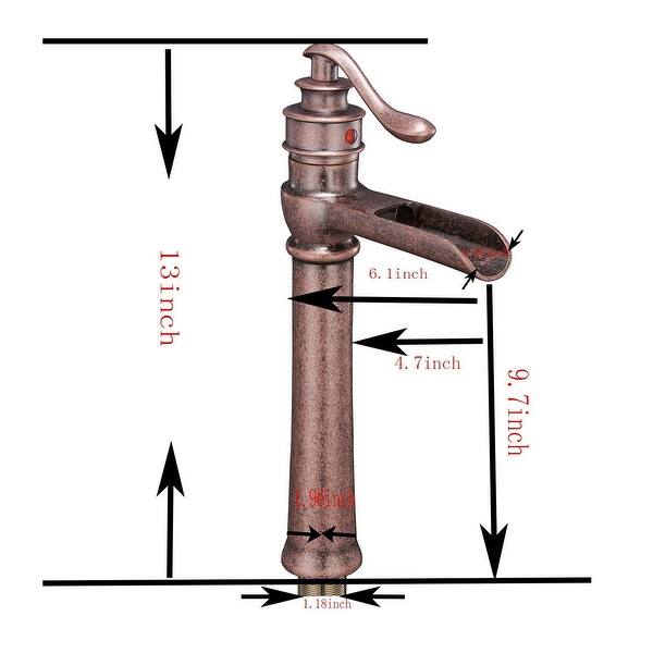 Waterfall Bathroom Faucet with Drain Assembly - Bed Bath & Beyond ...