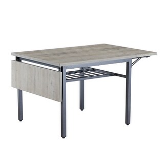 Folding Dining Table, 1.2 inches thick table top, for Dining Room ...