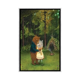 iCanvas "Swept Off Her Feet" by Jahna Vashti Framed - Bed Bath & Beyond ...