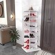 7-Tier 360° Rotating shoe rack, Shoe Rack Tower holds up to 35 pairs of ...