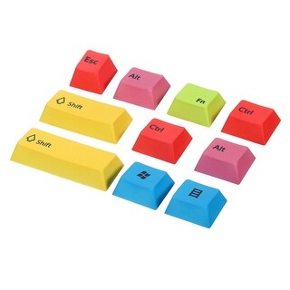 Mechanical Keyboard Keycaps Keyboard Replacement Universal 10 Keys ...