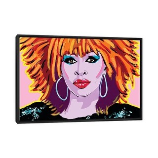 iCanvas "Tina Turner" by Corey Plumlee Framed Canvas Print - Bed Bath ...