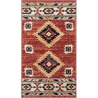Alexander Home Escalante Printed Southwestern Aztec Area Rug - On Sale ...
