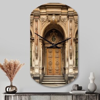 Old Wooden Door With Carvings in Paris, France II - Paris Large Wall ...