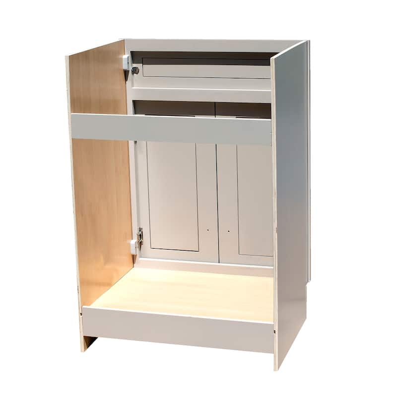 24X21 Linen Bathroom Vanity Cabinet - Overstock - 21122947