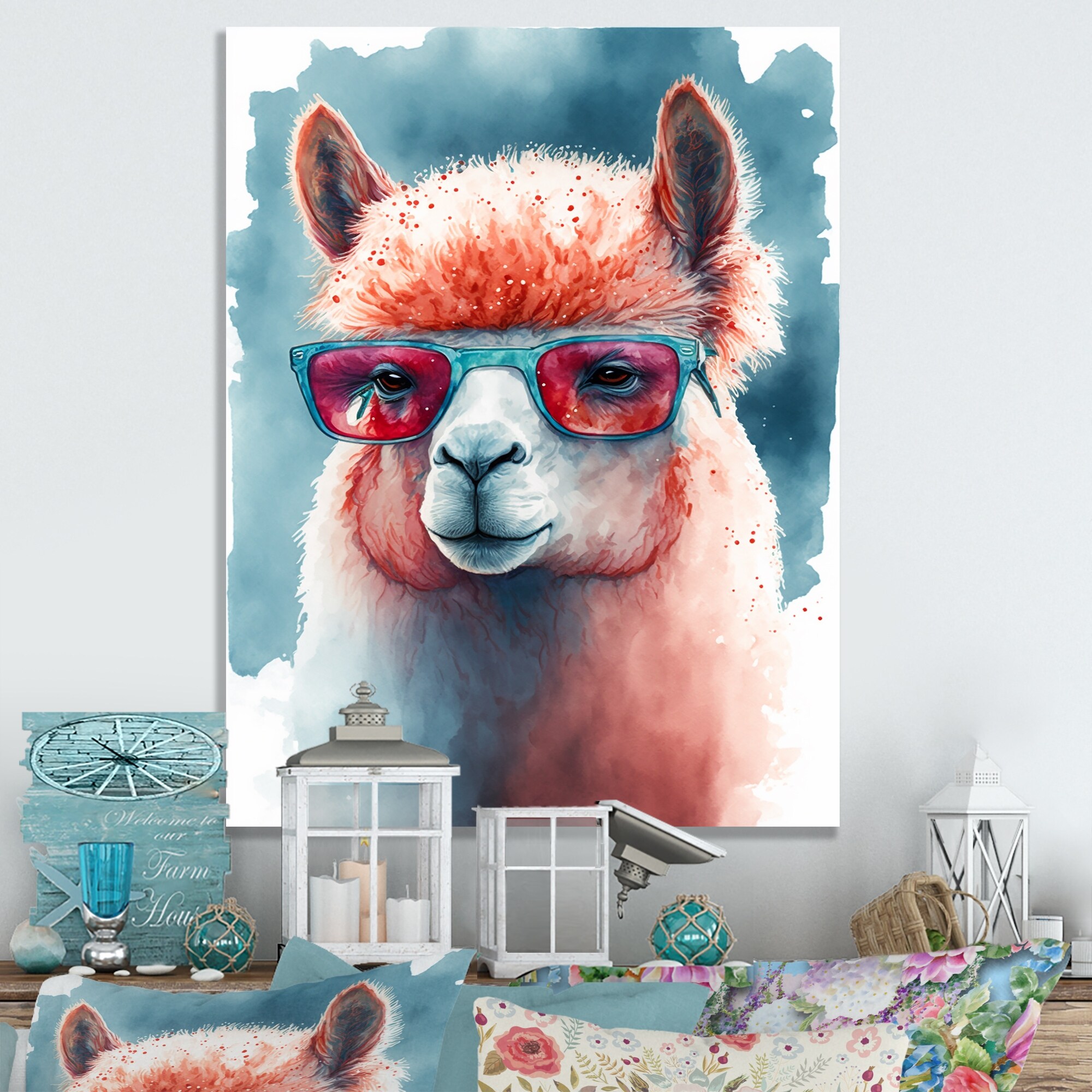 llama artwork