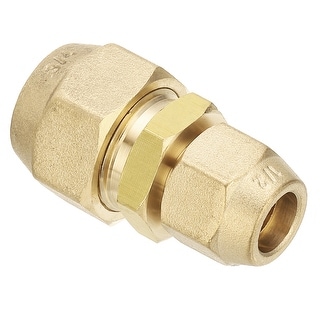 Pipe Extension Joint Connector, Free Welding Brass Pipe Coupler Reducer ...