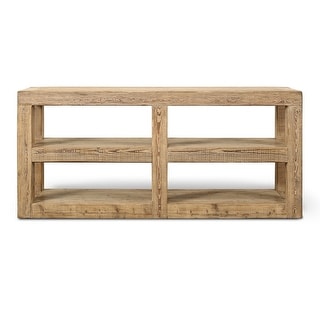 Harbor Beam Shelf Console Weathered Natural-71" - Bed Bath & Beyond ...