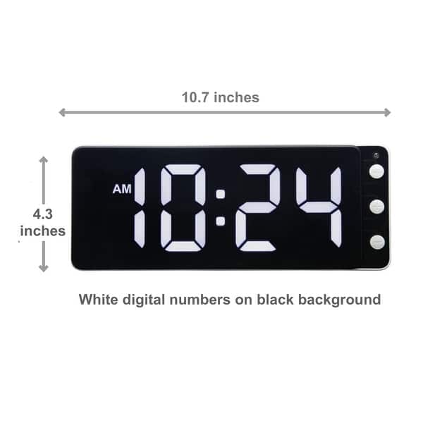 large numbers digital clock