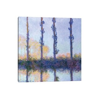 iCanvas "The Four Trees, 1891" by Claude Monet Canvas Print - Bed Bath ...