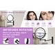 8-inch Wall Mounted Makeup Vanity Mirror - Bed Bath & Beyond - 37421760