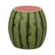 Resin Garden Stool Sculpted Texture Realistic Watermelon Design - Bed ...