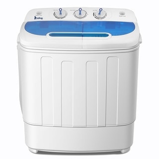 Semi-automatic Twin Tube Washing Machine with Built-in Drain Pump - Bed ...