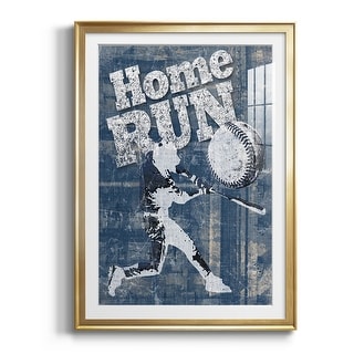 Home Run Hitter Premium Framed Print - Ready to Hang - Bed Bath ...