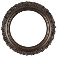 Newport Framed Round Mirror in Rubbed Bronze - Antique Bronze - Bed ...