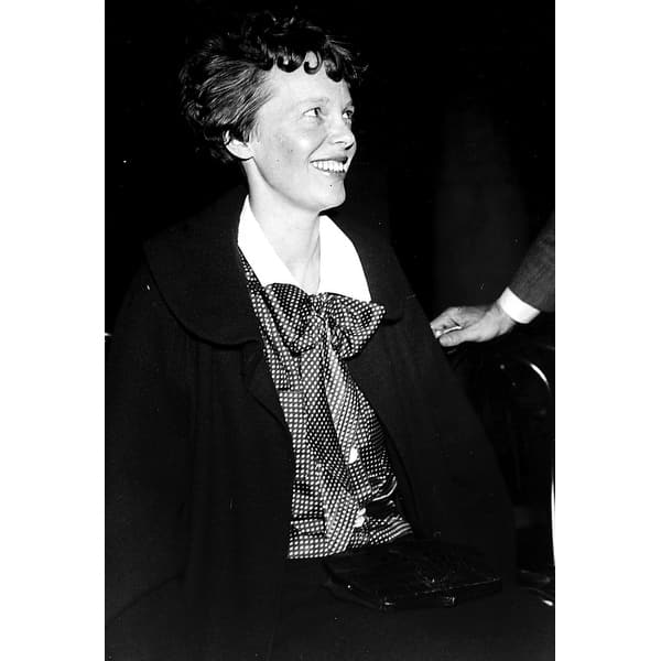 Amelia Earhart smiling Photo Print - Bed Bath & Beyond - 25471056