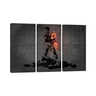 iCanvas "Ali" by Octavian Mielu 3-Piece Canvas Wall Art Set - Bed Bath ...