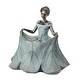 Polystone Lady Leaf Dress Feeder 13"T - Bed Bath & Beyond - 30794208