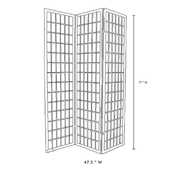 Double Sided Canvas Screen (Ivy Greenery) - Bed Bath & Beyond - 35571412