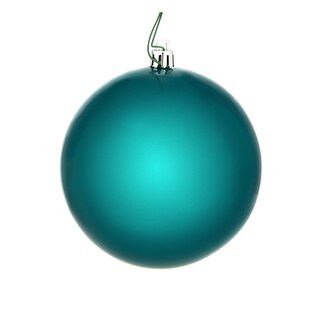 Vickerman 3" Dark Teal Candy Ball Ornament, 12 per Bag - Bed Bath ...