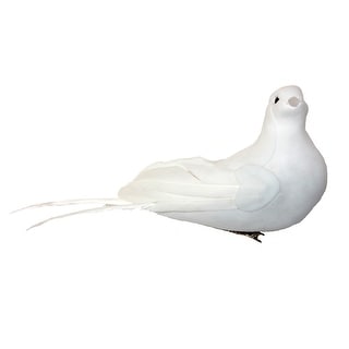 7" Artificial Christmas White Dove, Set of 6 - 7 - Bed Bath & Beyond ...