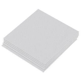 100mm x 100mm x 1mm Rectangle 1060 Aluminum Sheet Flat Metal Plate ...