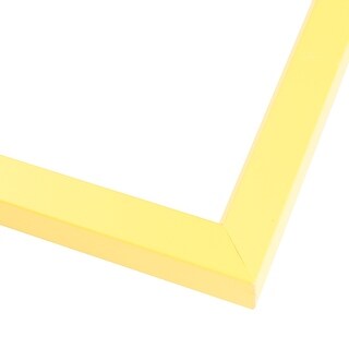 12x40 Frame Yellow Solid Wood Picture Frame Width 1 Inches | Interior ...