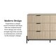 Middlebrook Designs Six Drawer Chest with Reeded Drawer Fronts - Bed ...
