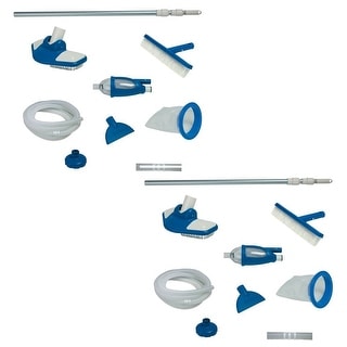 Intex Deluxe Pool Maintenance Kit w/ Vacuum & Pole for Minimum 800 GPH ...