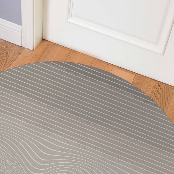 KINETIC STRIPES NATURAL Doormat By Kavka Designs - Bed Bath & Beyond ...