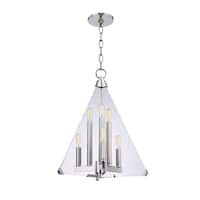 Hudson Valley Lighting Triad 6 Light 18" Wide Taper Candle Chandelier ...