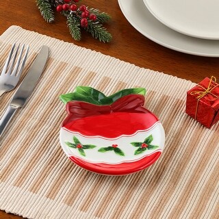6" Ceramic Trinket Tray Set - Ornament and Tree - Bed Bath & Beyond ...