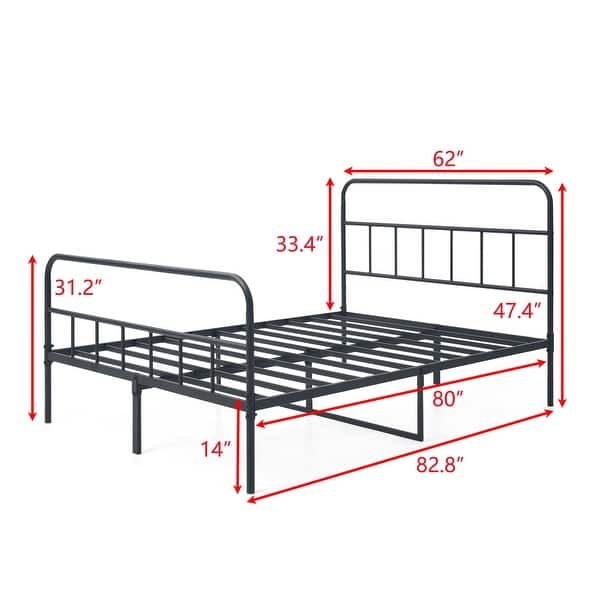 pipe frame bed
