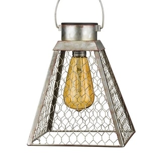 Edison Solar Lantern - Pyramid - Bed Bath & Beyond - 36728964