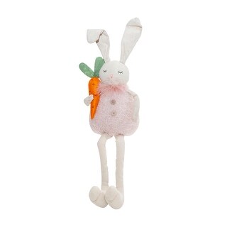 Sitting Long Legged Rabbit w/Carrot - Bed Bath & Beyond - 36295799