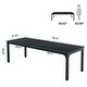 78.74 inch Extra Long 2 Person Double Computer Desk for Home Office ...