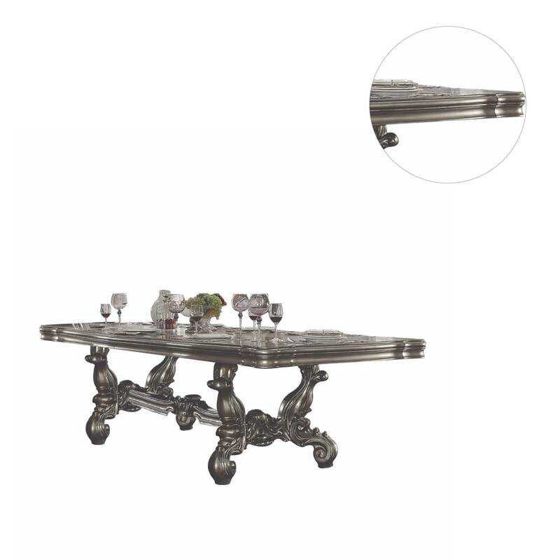 120" Rectangular Dining Table with Trestle Base - On Sale - Overstock ...