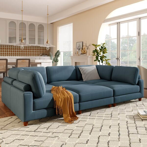 6 seater sofa with chaise store