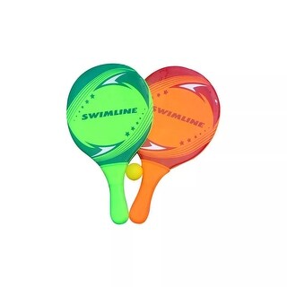 Children's Swimming Pool Paddle Set - 15" - Green and Orange - Bed Bath ...