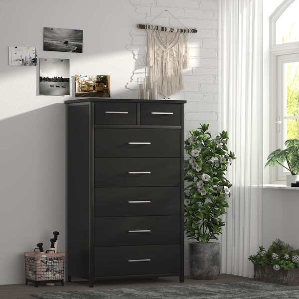 Industrial tall dresser store